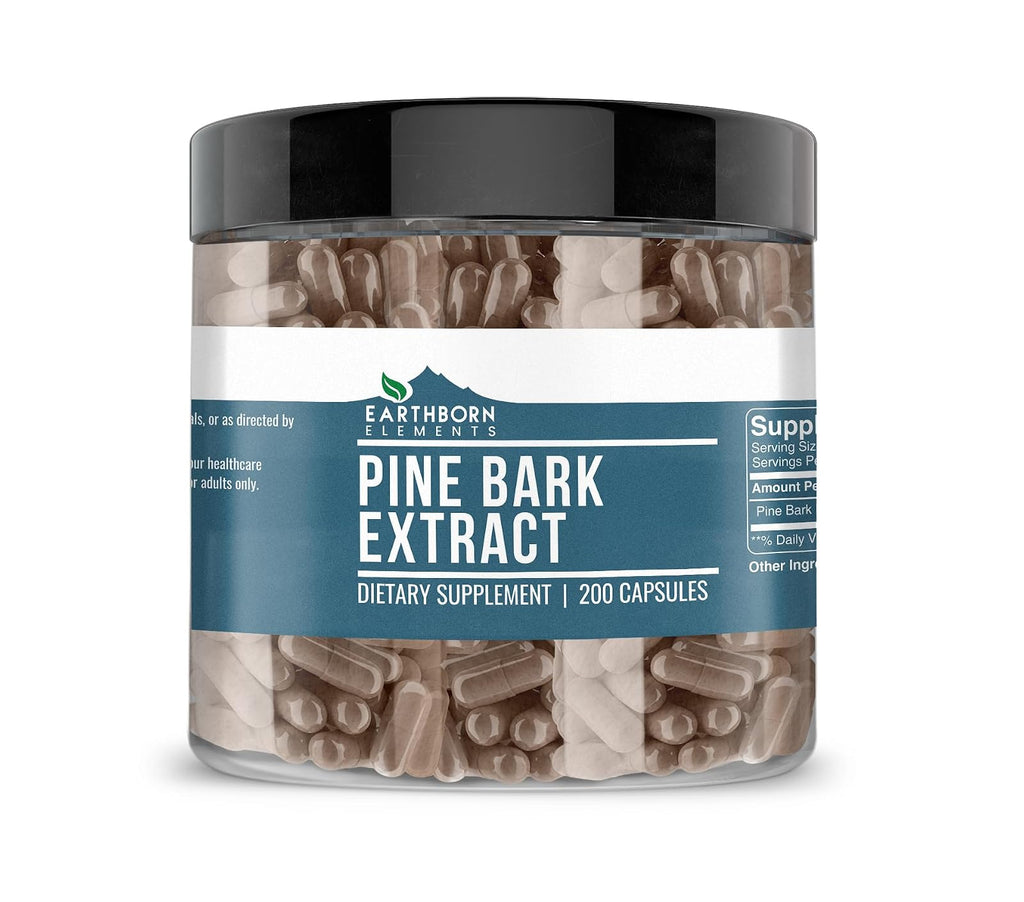Earthborn Elements pine bark extract capsules