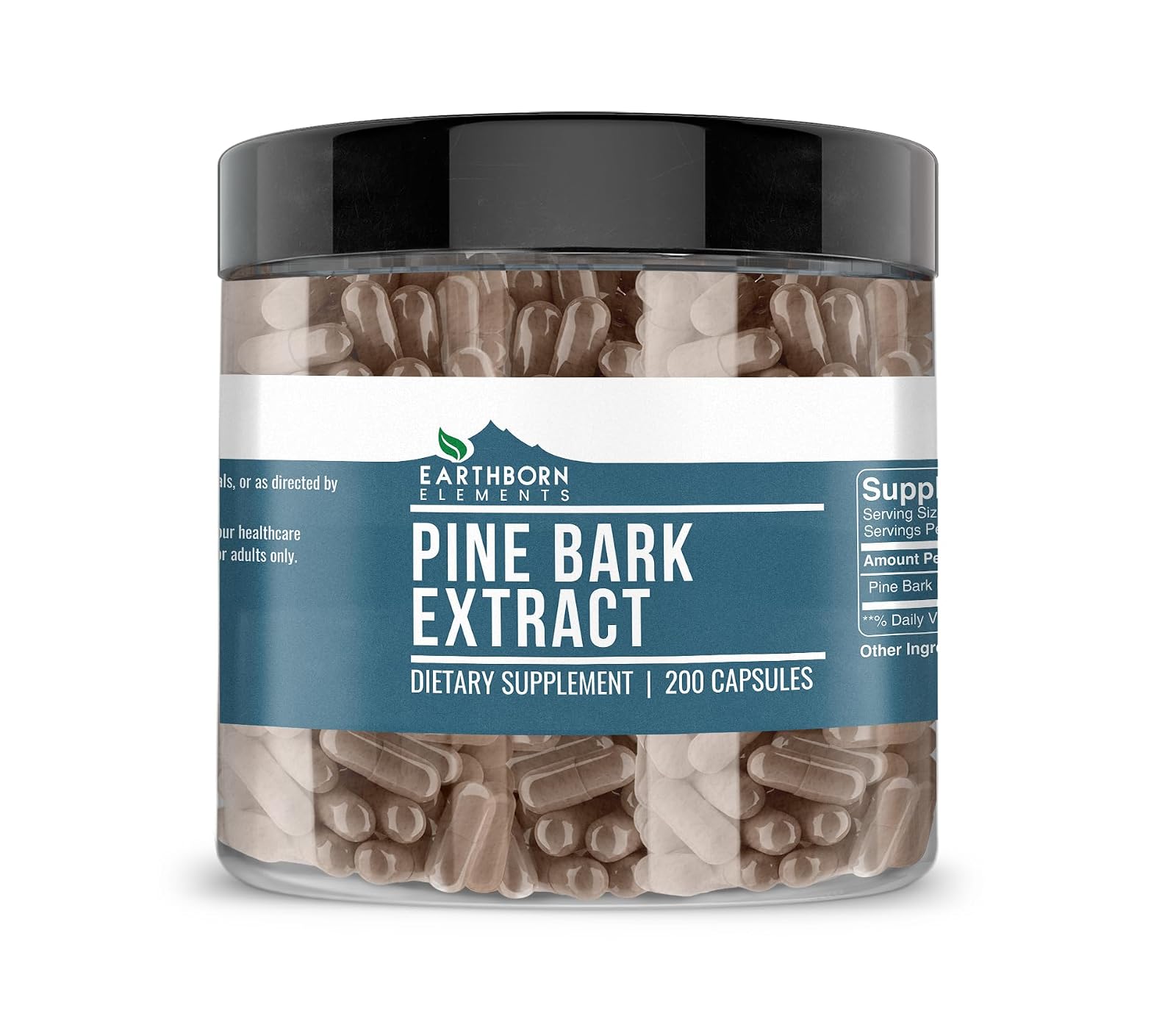 Earthborn Elements pine bark extract capsules