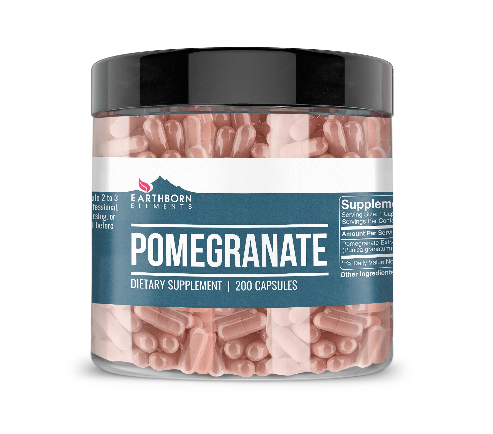 Earthborn Elements pomegranate capsules