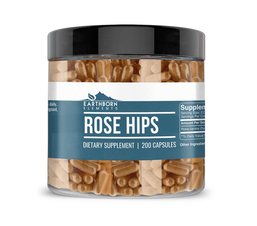 Earthborn Elements rosehips vitamin capsules