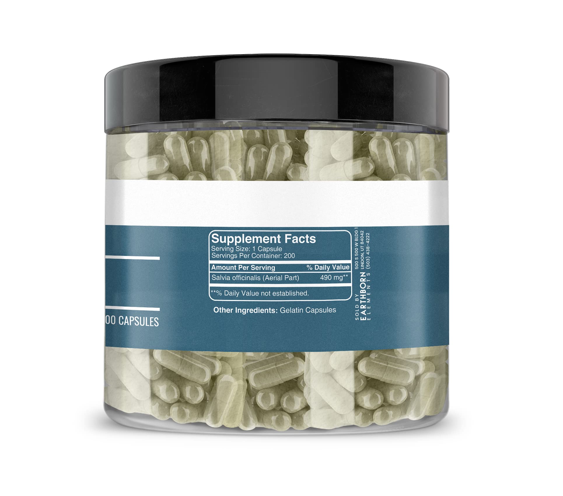 Earthborn Elements sage supplement features