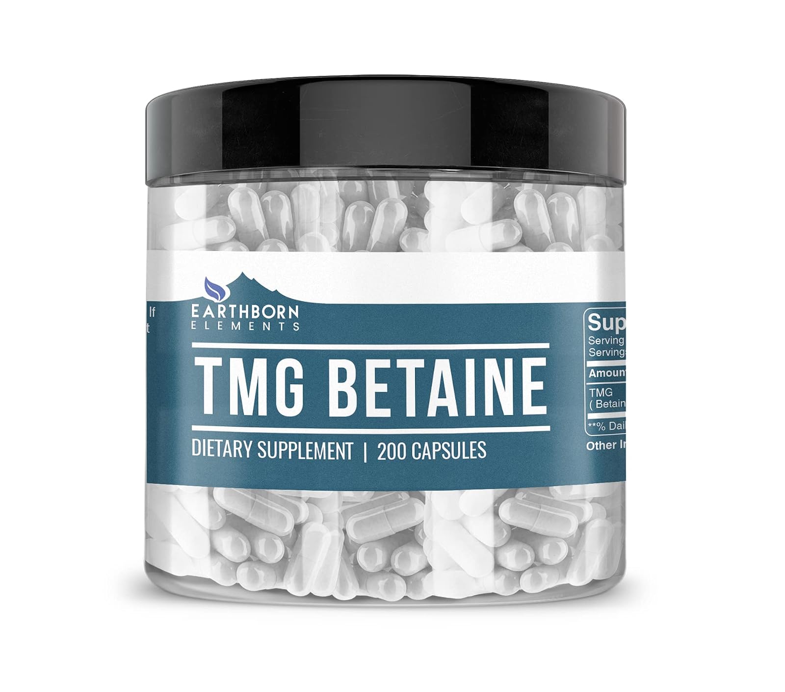 Earthborn Elements TMG Betaine Anhydrous capsules