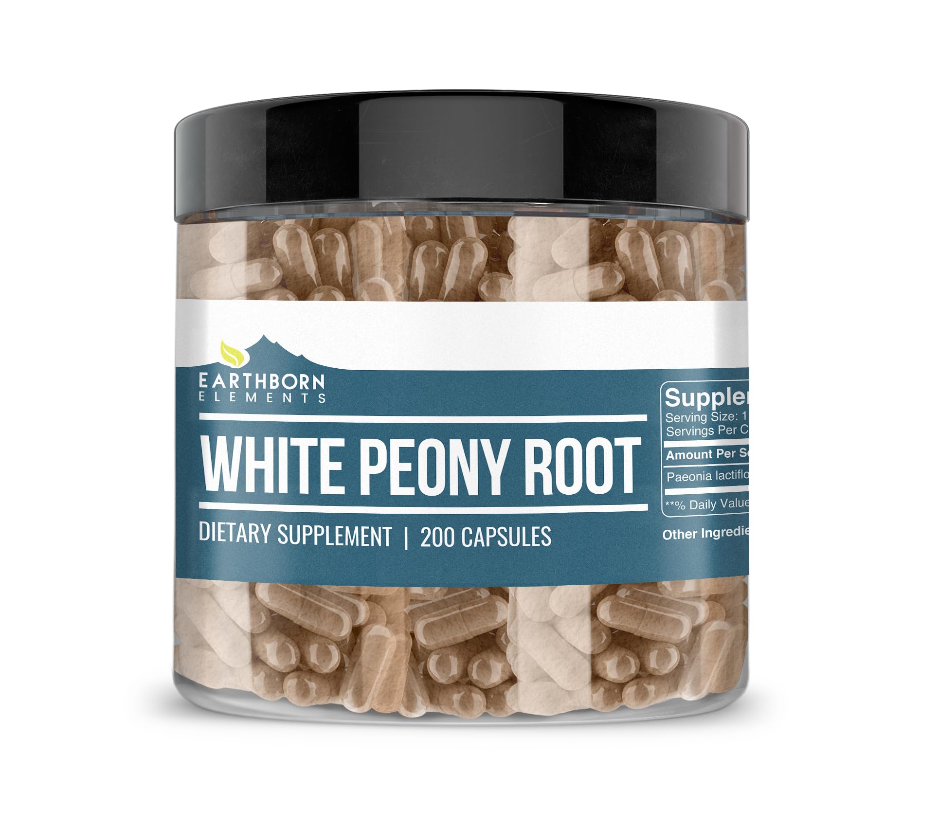 Earthborn Elements White Peony Root capsules