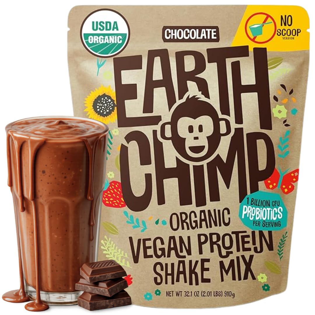 EarthChimp organic plant protein powder