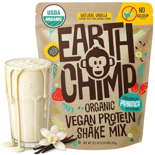 EarthChimp organic plant protein powder