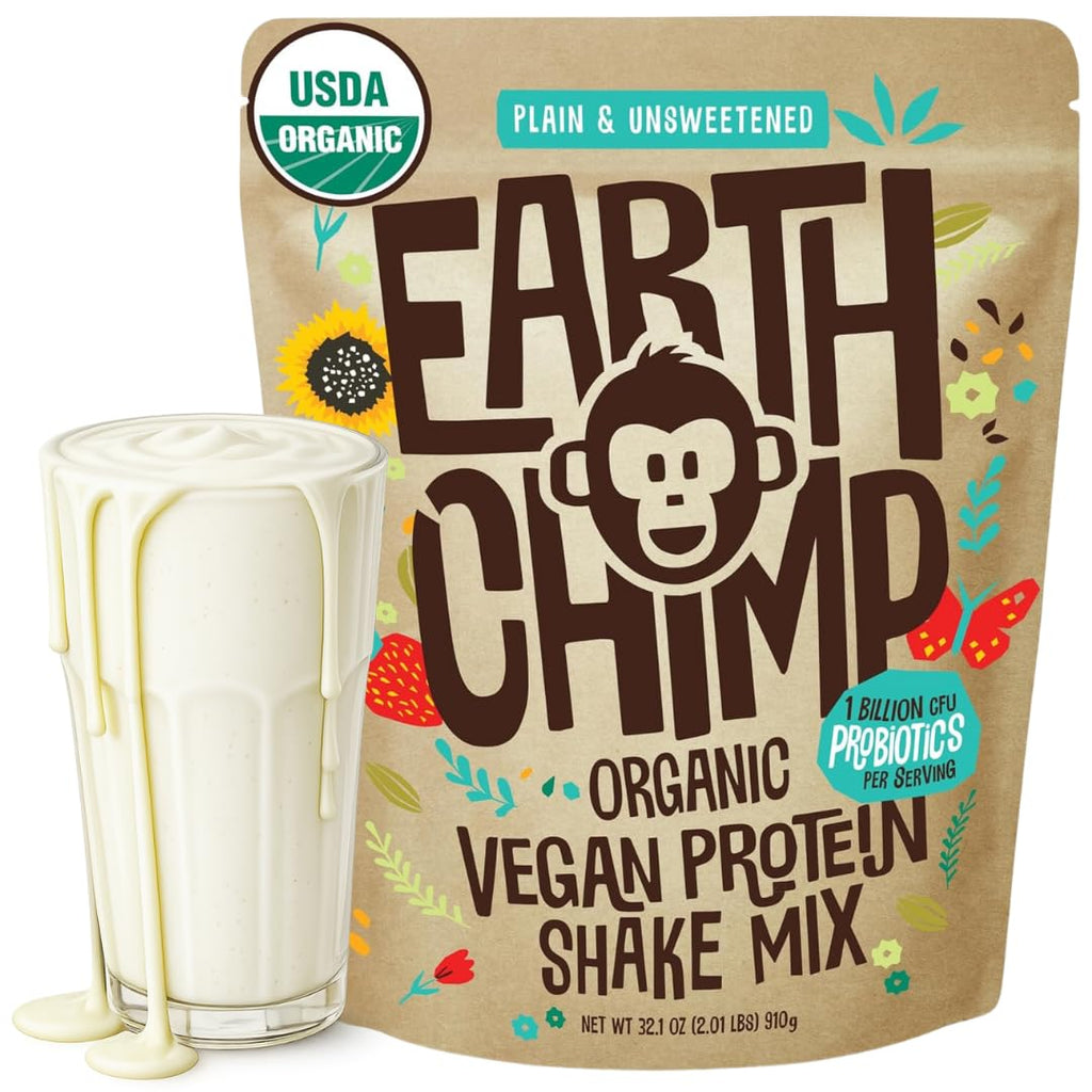 EarthChimp vegan protein powder benefits