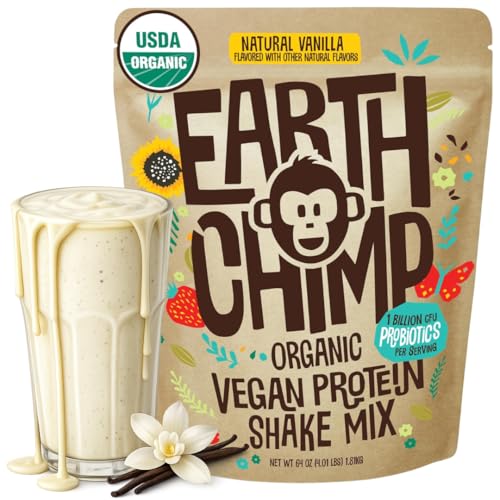 EarthChimp vegan protein powder benefits