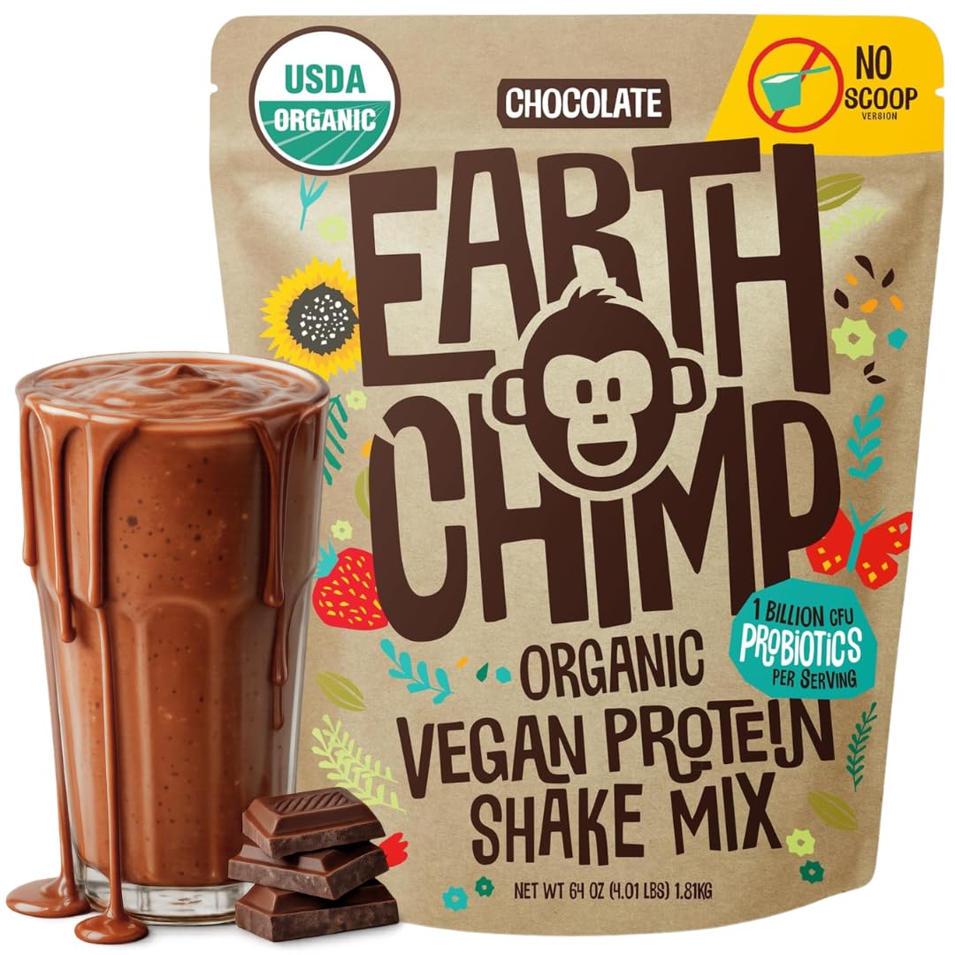 EarthChimp vegan protein powder benefits
