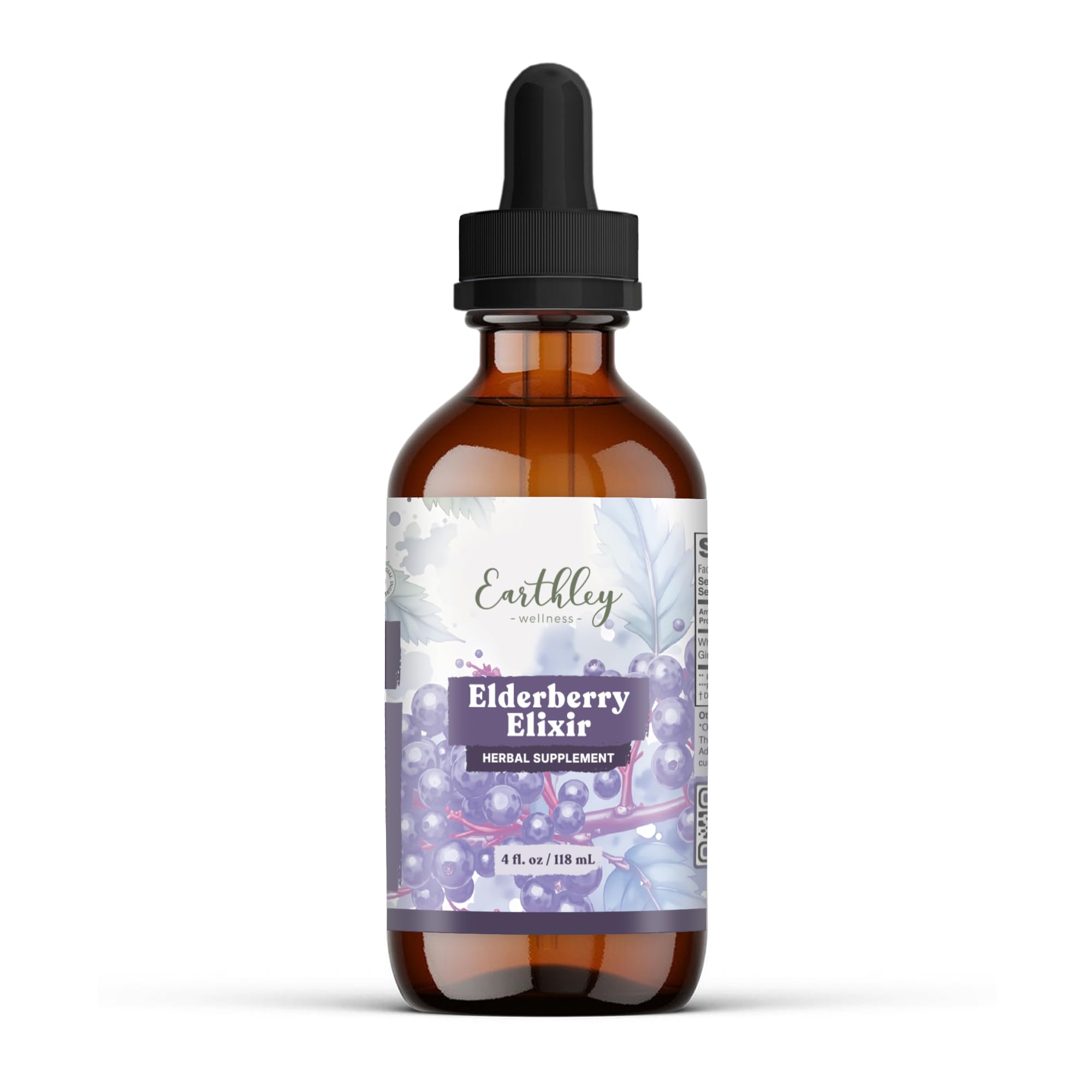 Earthley elderberry drops for immunity