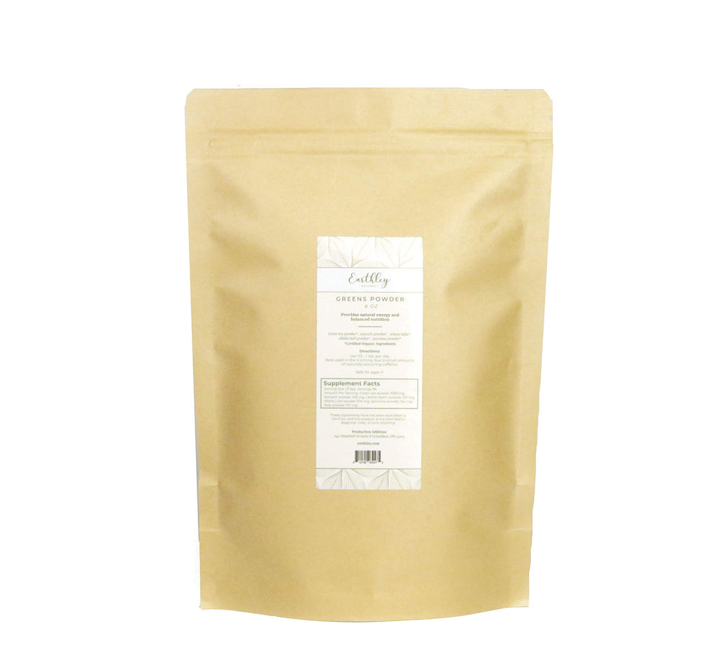 Earthley spirulina powder for energy