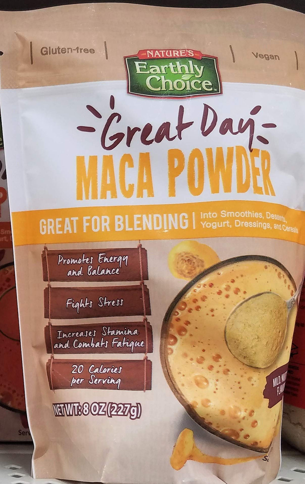 Earthly Choice Maca powder for energy