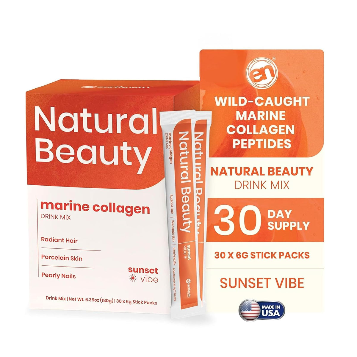 EarthNutri marine collagen powder benefits