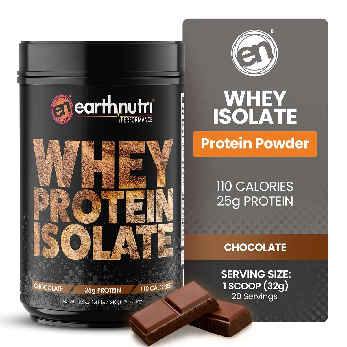 EarthNutri whey isolate protein powder