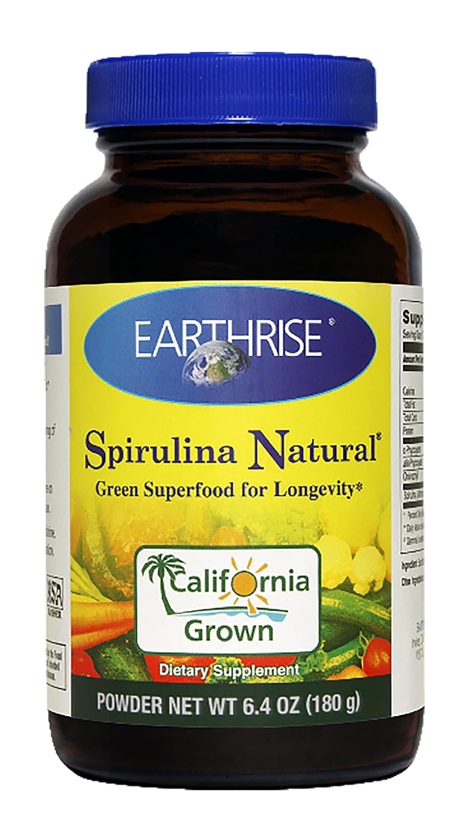 Earthrise spirulina powder for smoothies
