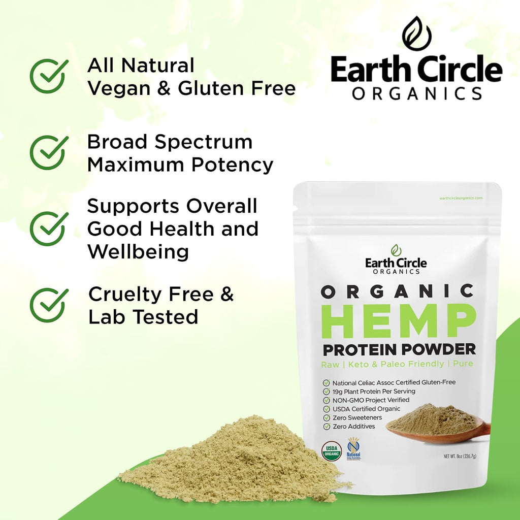 earthy flavour hemp protein for shakes