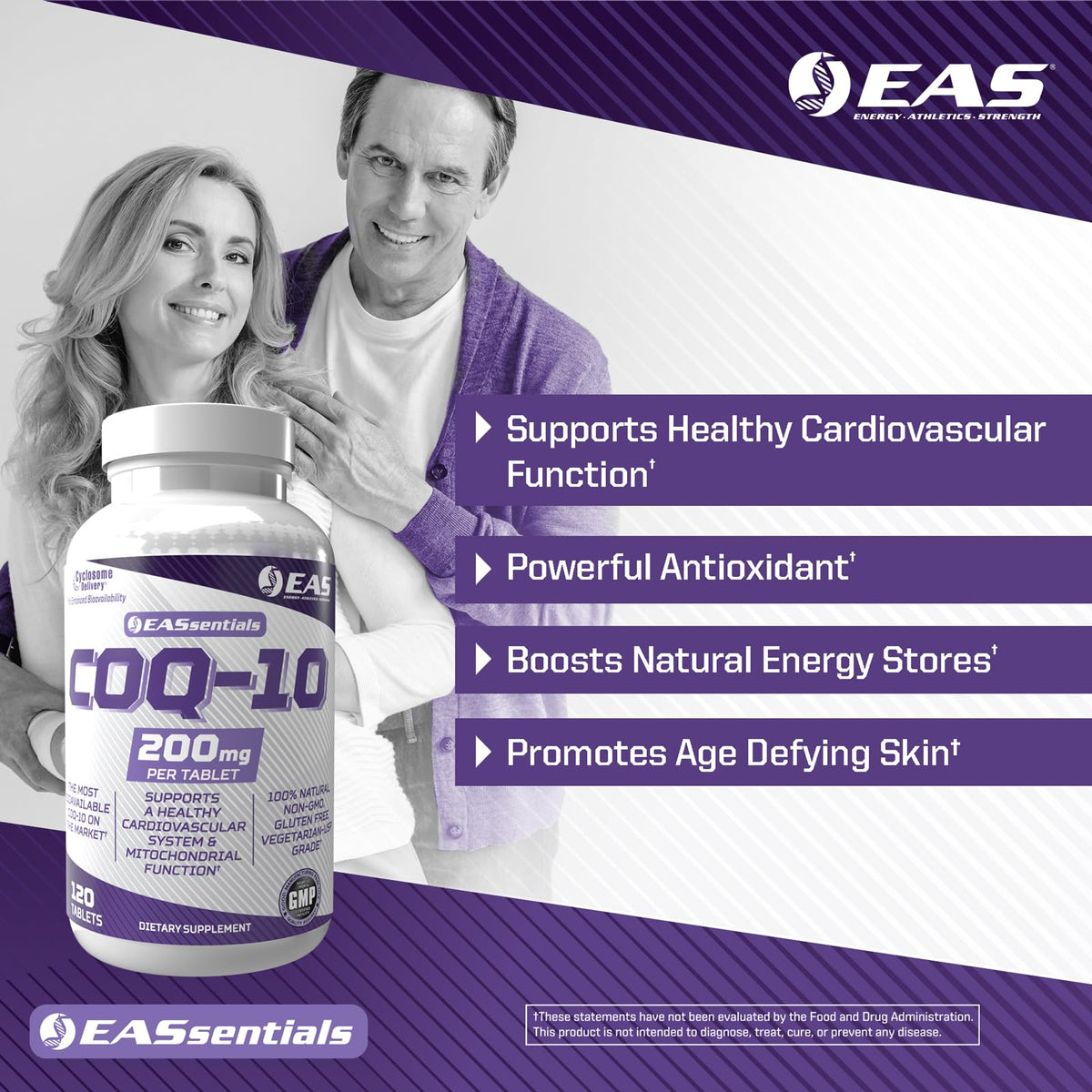 EAS CoQ10 antioxidant benefits