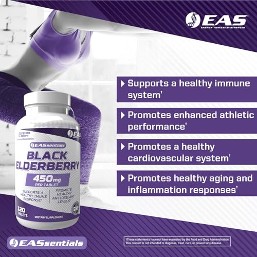 EAS elderberry tablets for overall health