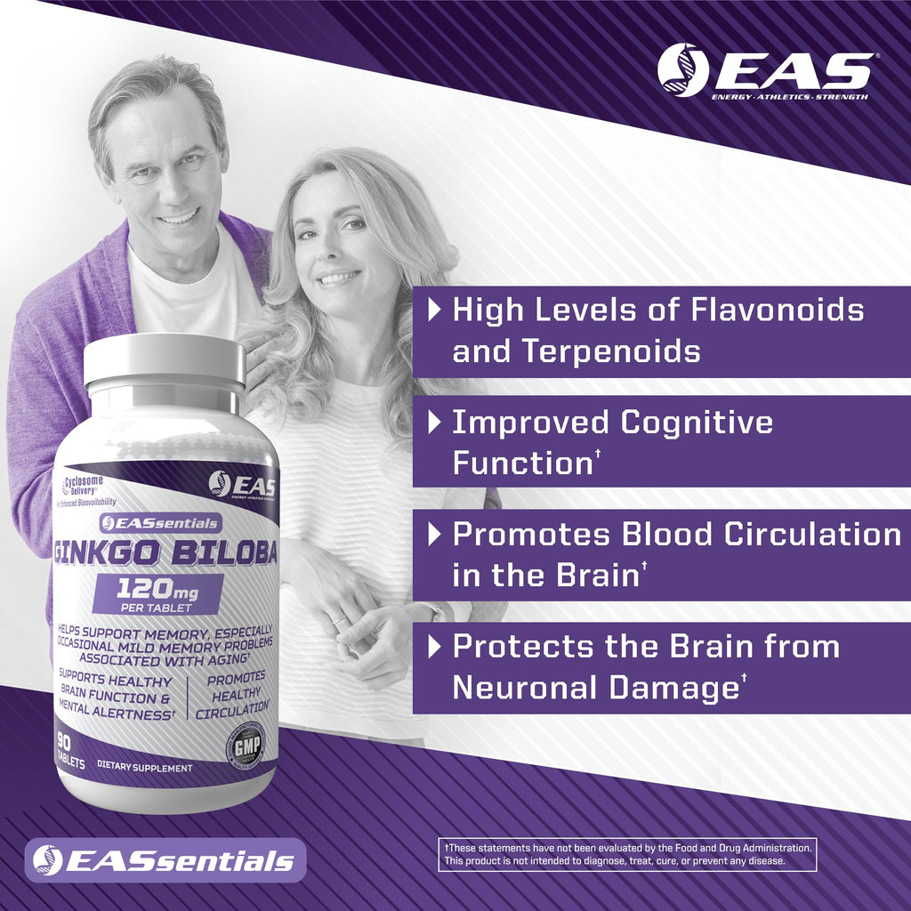EAS ginkgo biloba for enhanced memory