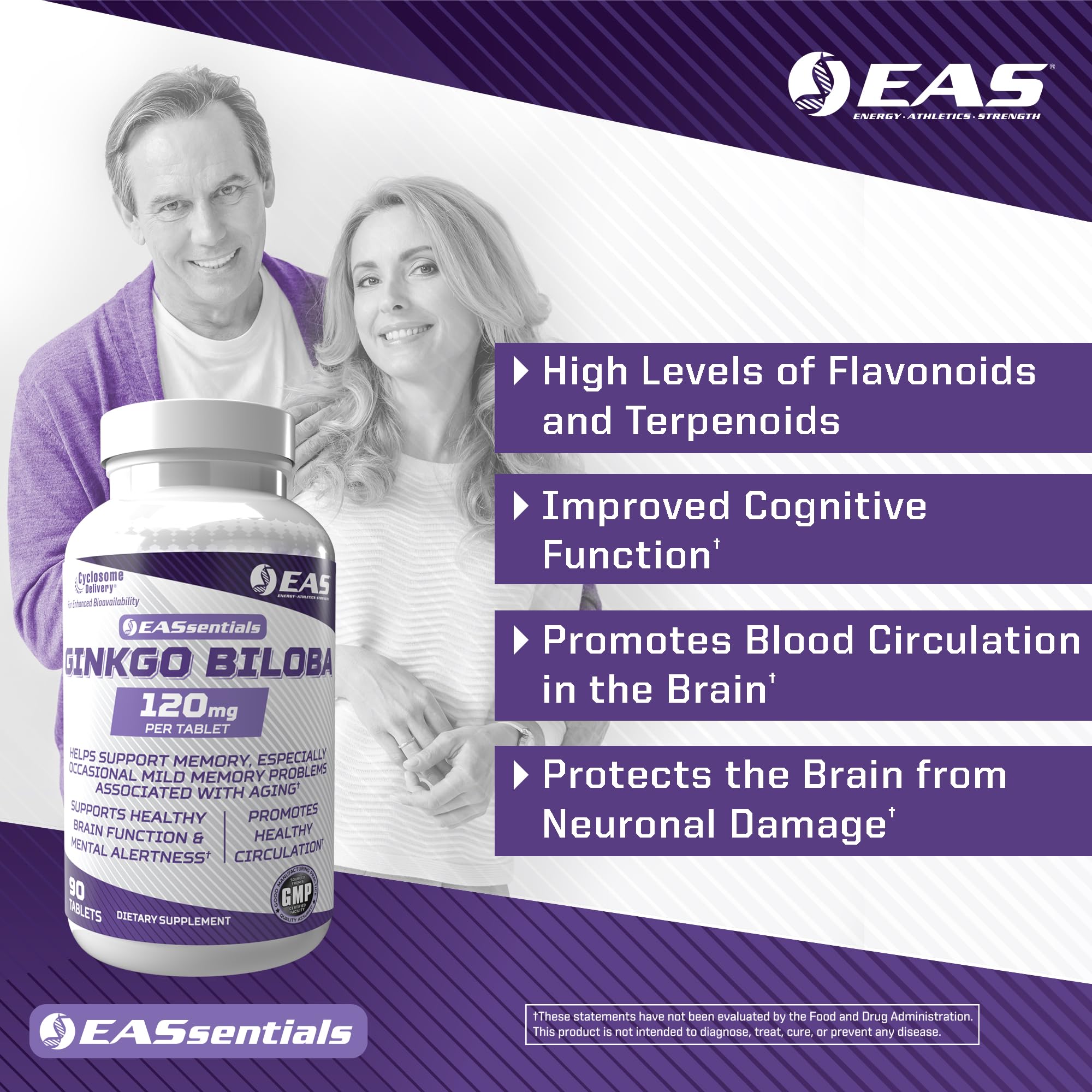 EAS ginkgo biloba for enhanced memory