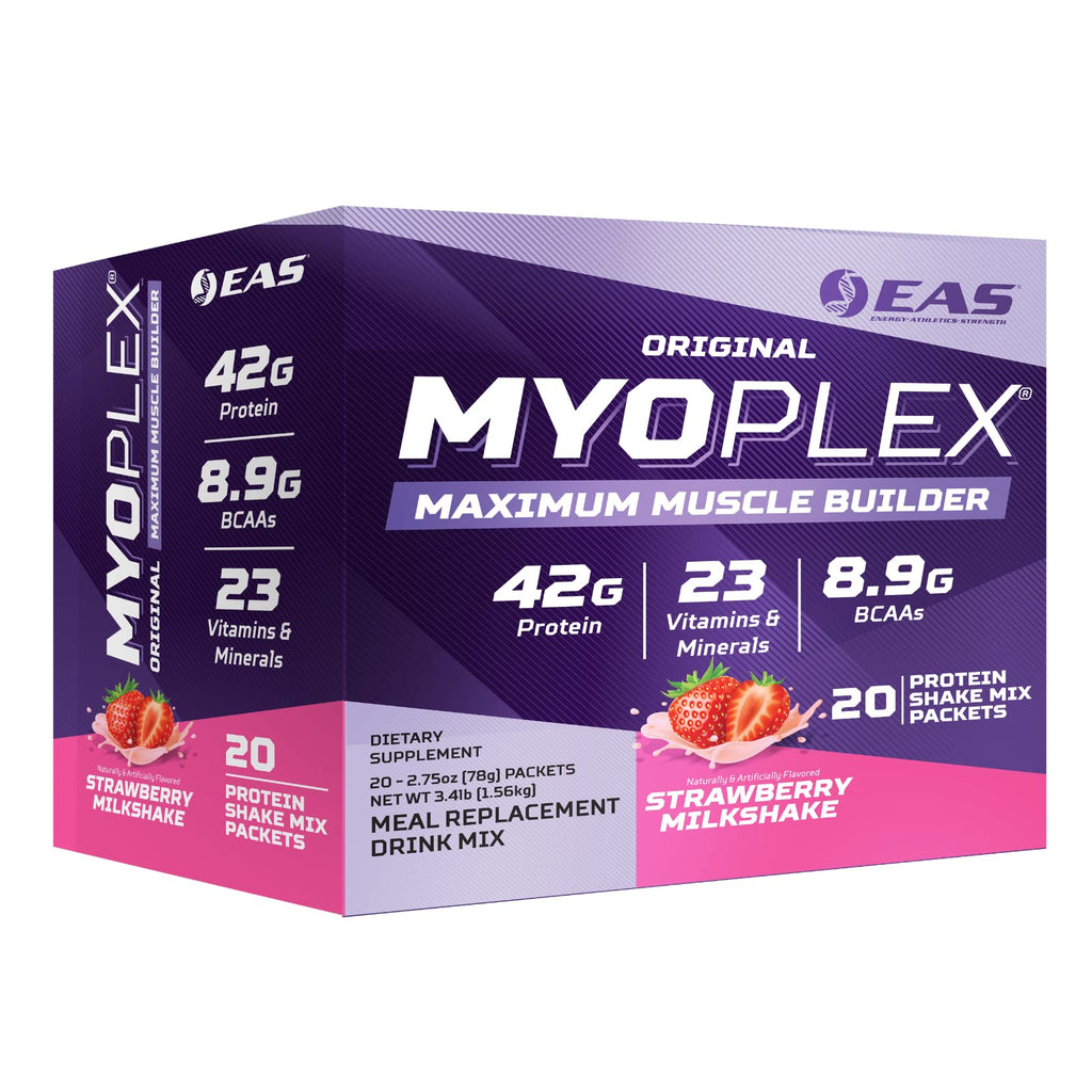 EAS Myoplex strawberry protein drink