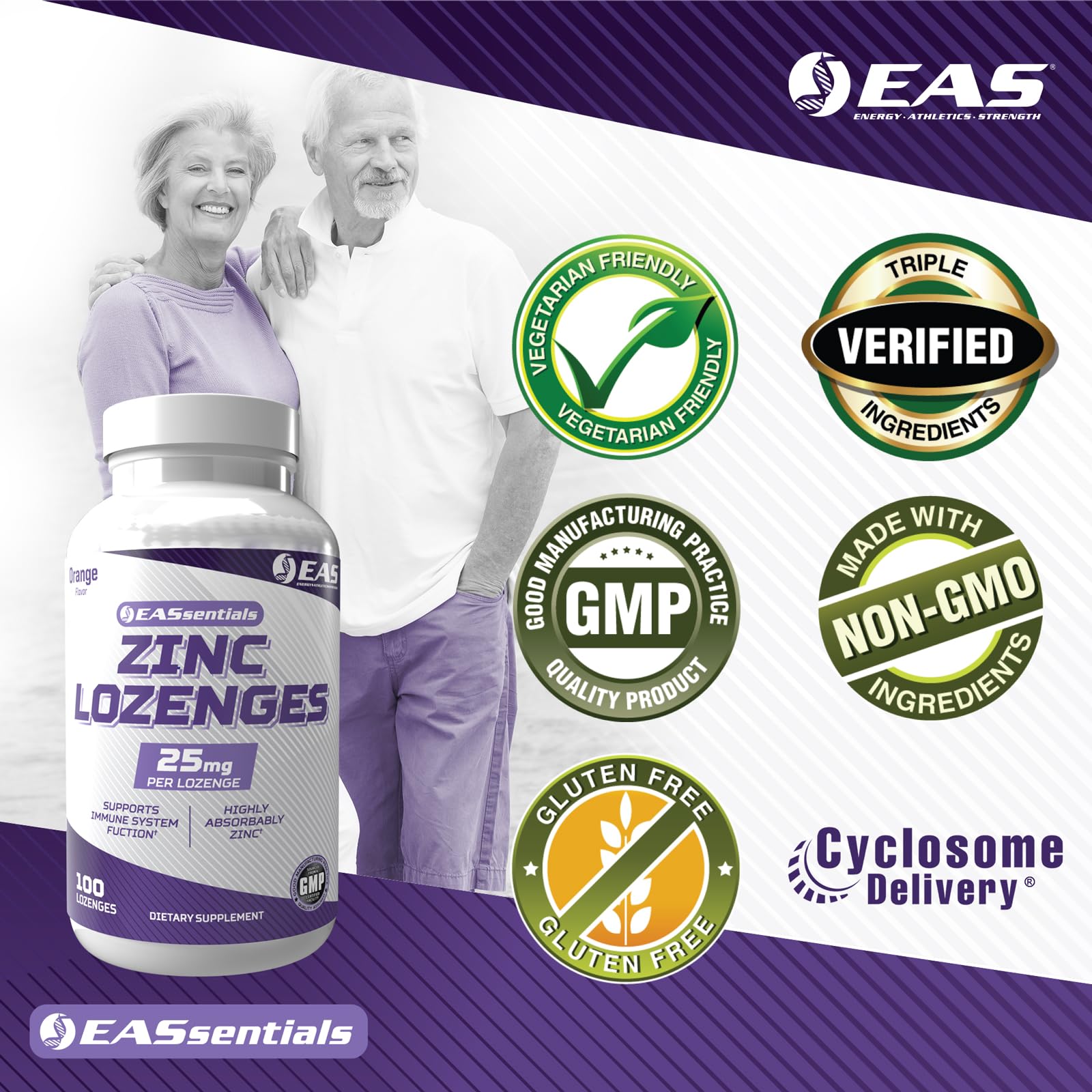 EAS zinc supplement for daily health