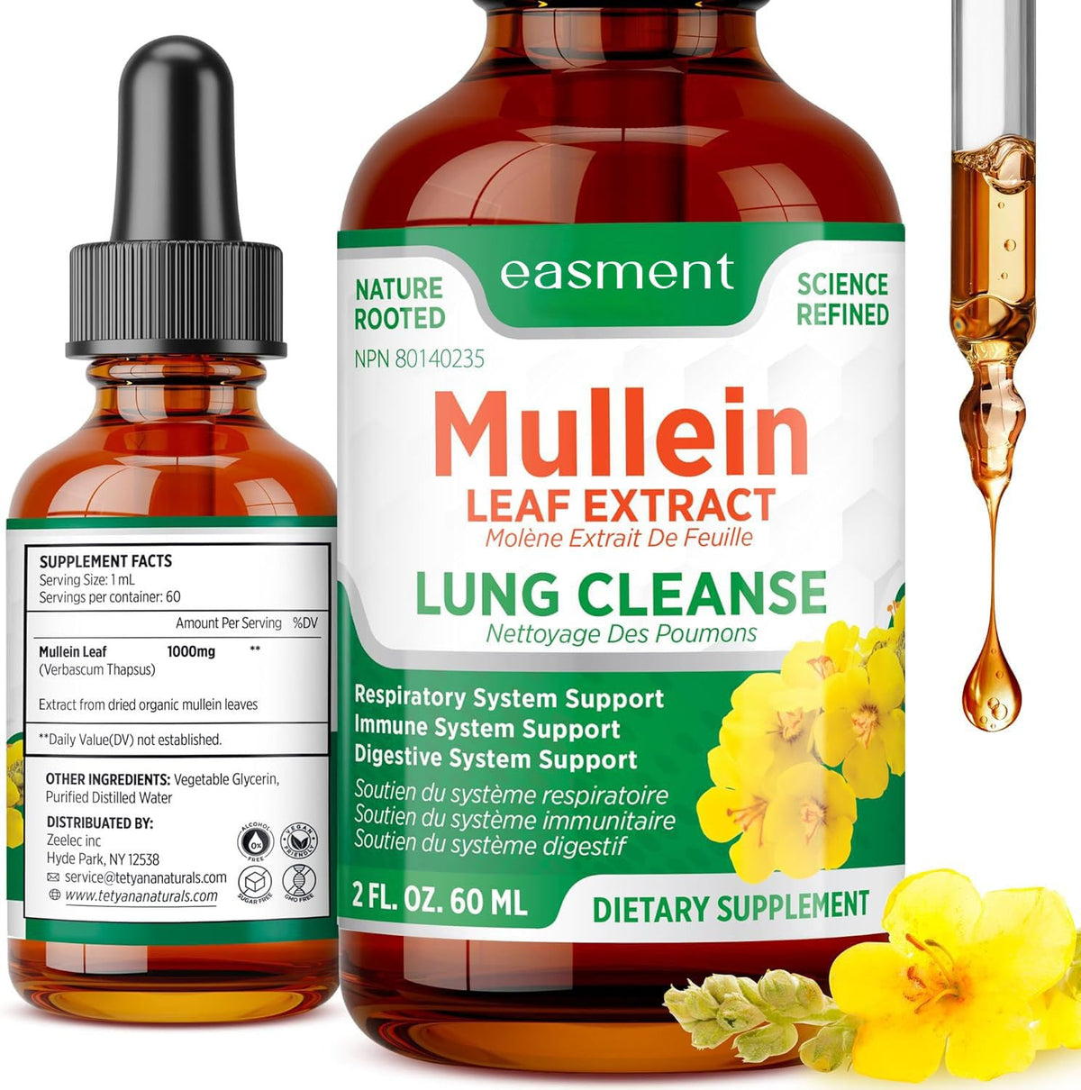 Easment Mullein Leaf Extract benefits