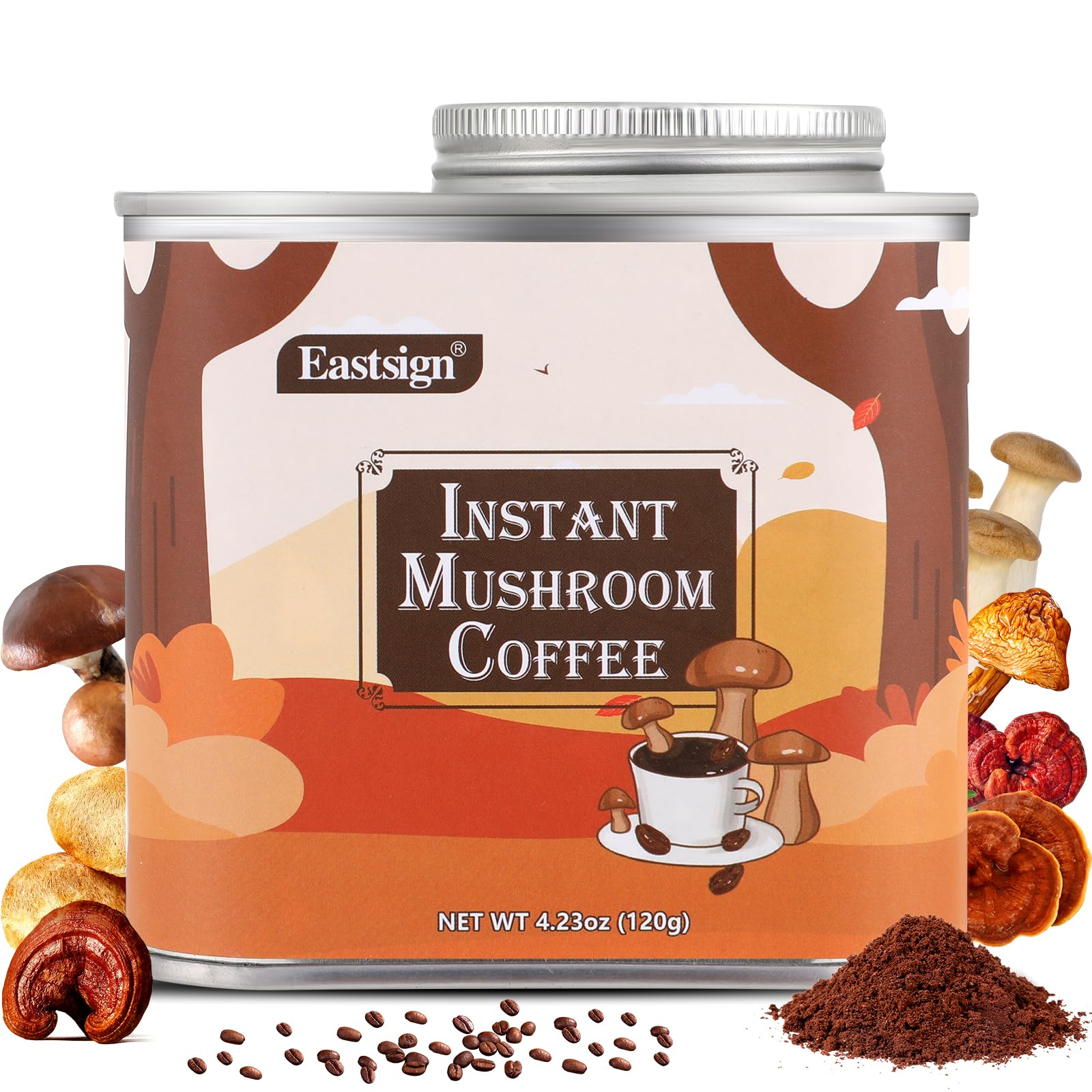 EASTSIGN mushroom coffee instant blend