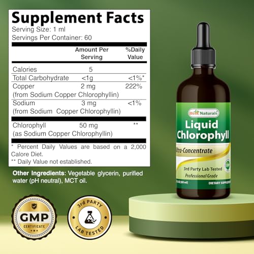 easy absorption chlorophyll drops