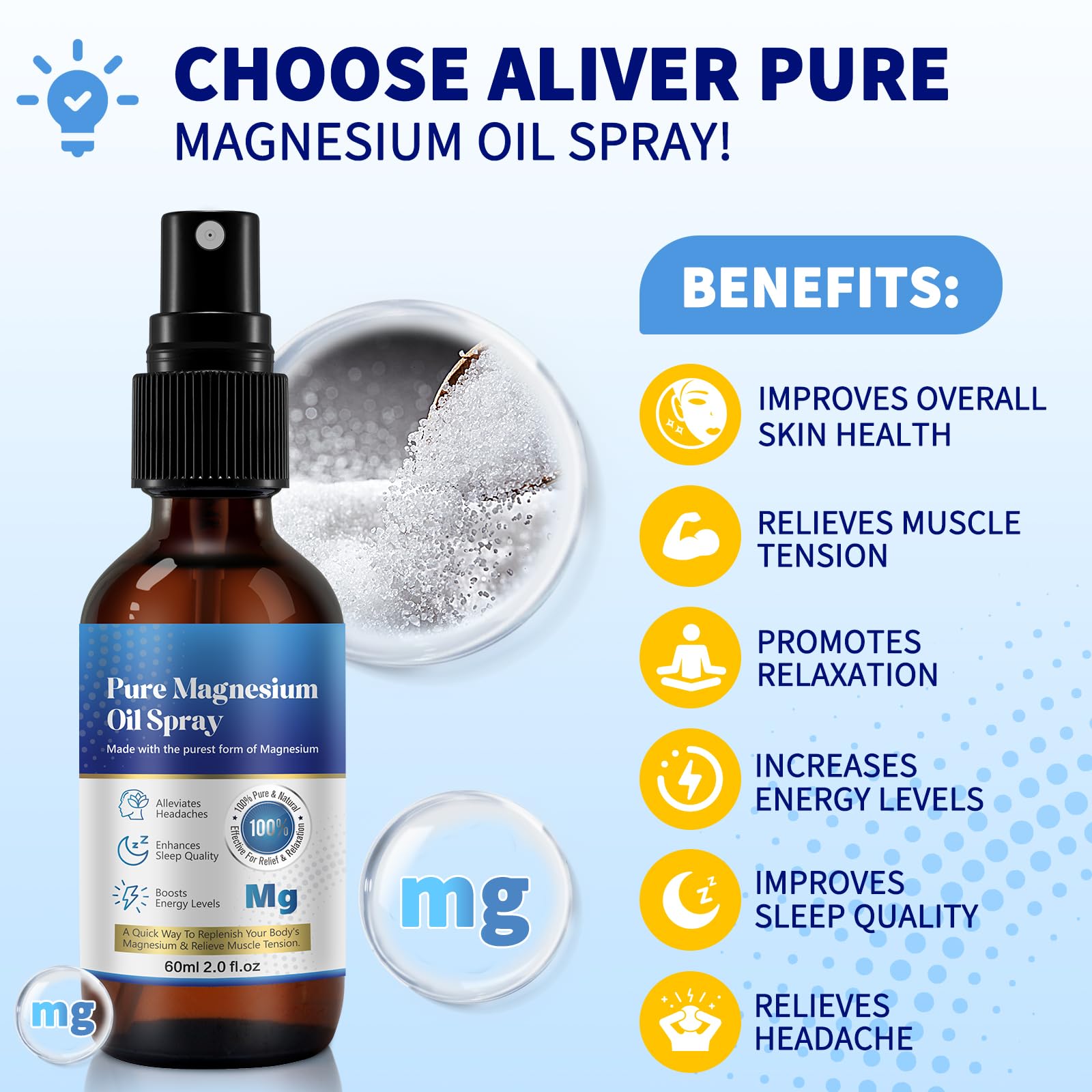 easy absorption magnesium oil spray