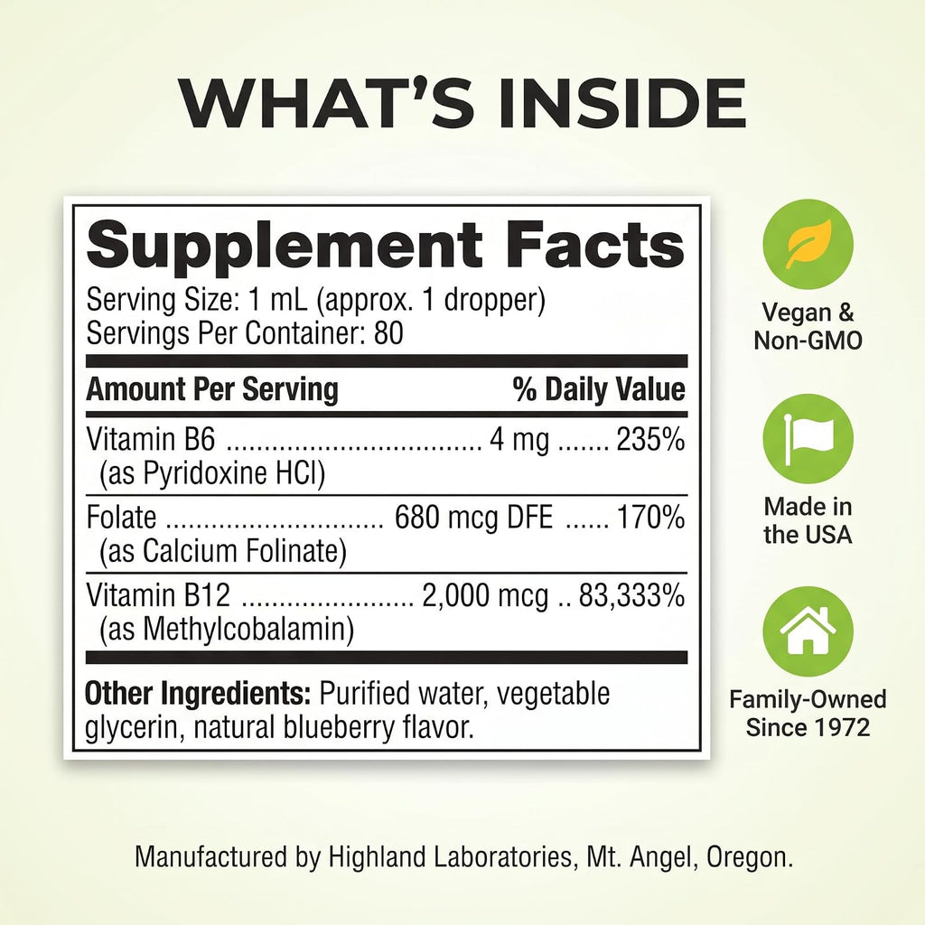easy absorption vitamin b12 liquid