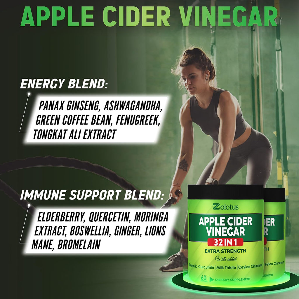 easy apple cider vinegar supplement