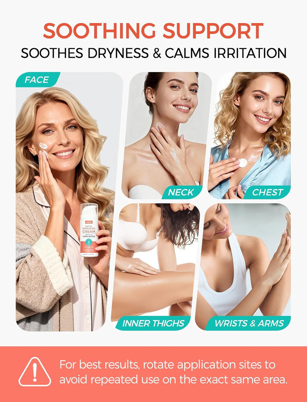 easy application estrogen cream for daily use
