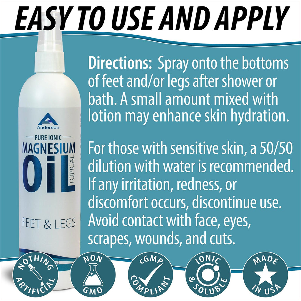 easy application magnesium oil for pain