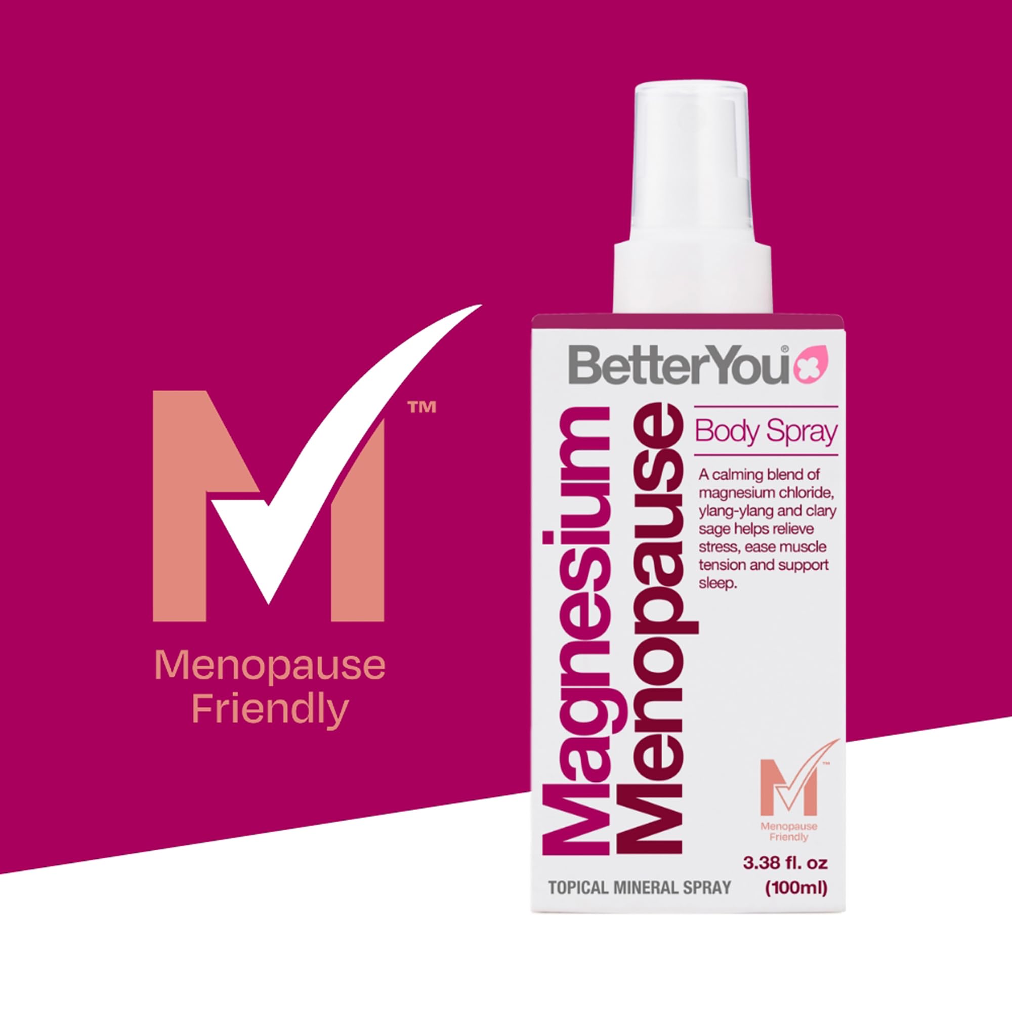 easy application menopause relief spray