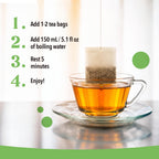 easy brew ginger lemon tea bags