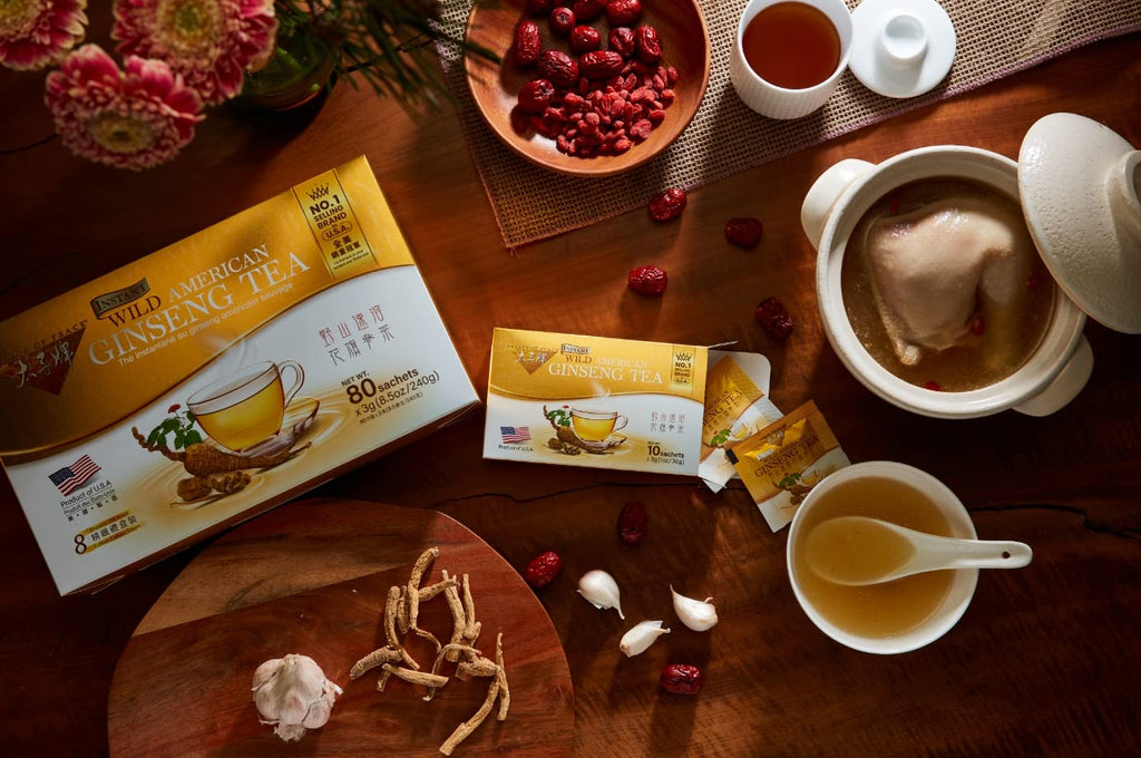 easy brew ginseng tea sachets