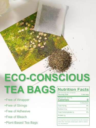 easy brew green tea bags