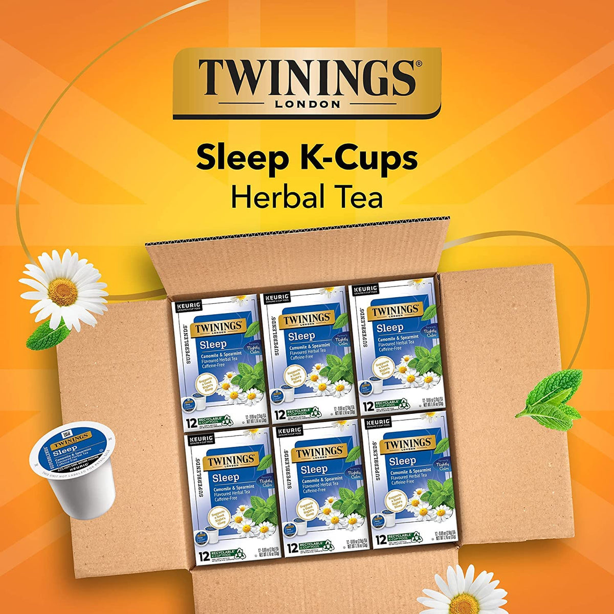 easy brew herbal tea pods