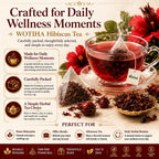 easy brew hibiscus tea bags 150