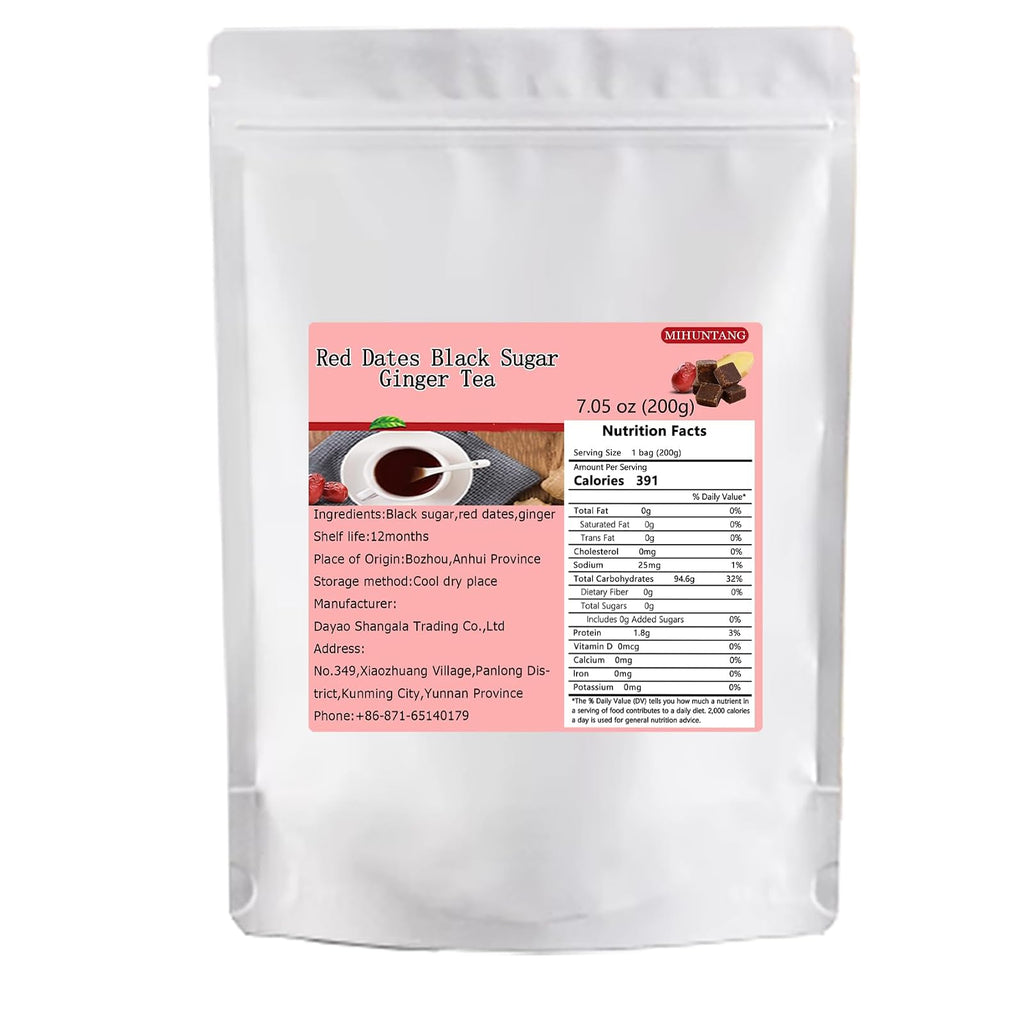 easy brew jujube ginger tea cubes