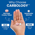 Easy-chew glucose mini tabs for athletes
