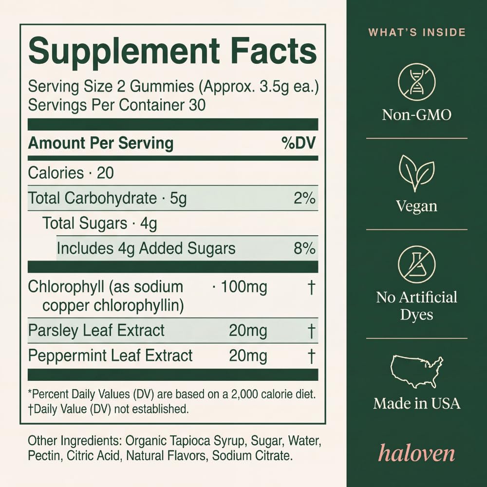 easy daily dose chlorophyll gummies