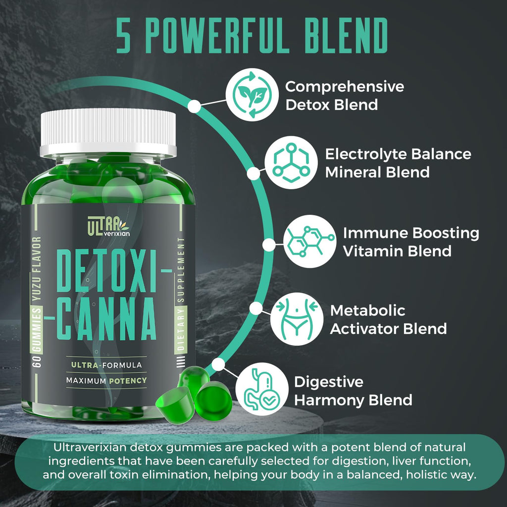 easy detox solution with gummies