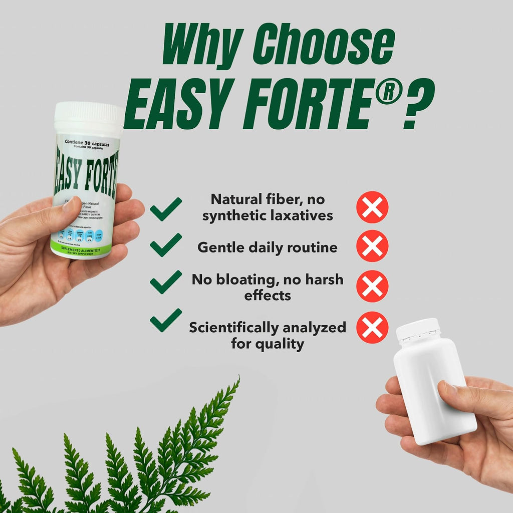 easy digestion with fiber capsules