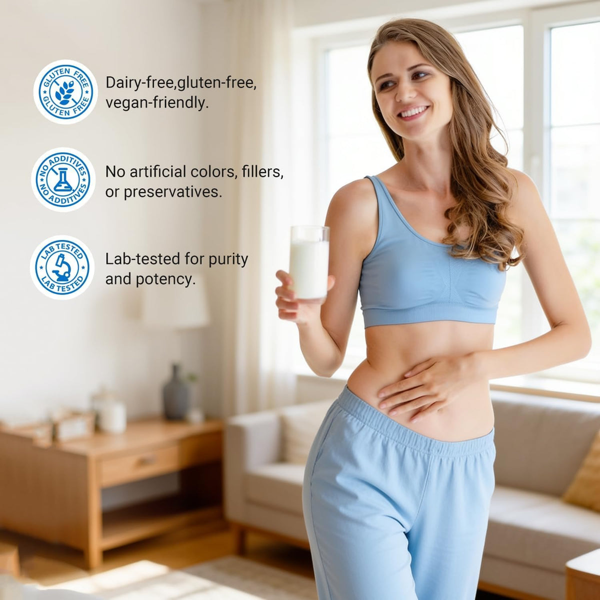 easy digestion with Heivy lactase enzyme