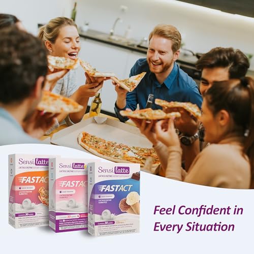 easy digestion with lactase enzymes