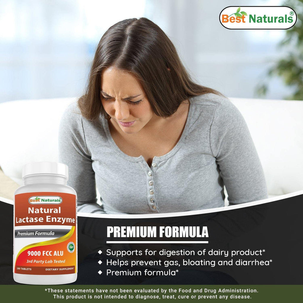 easy digestion with lactase tablets