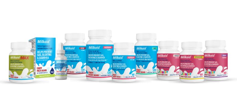 easy digestion with Milkaid enzymes