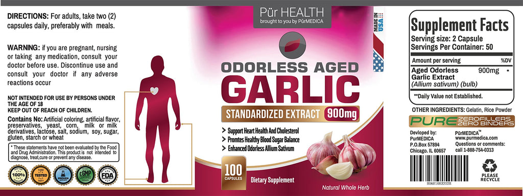 easy digestion with odorless garlic