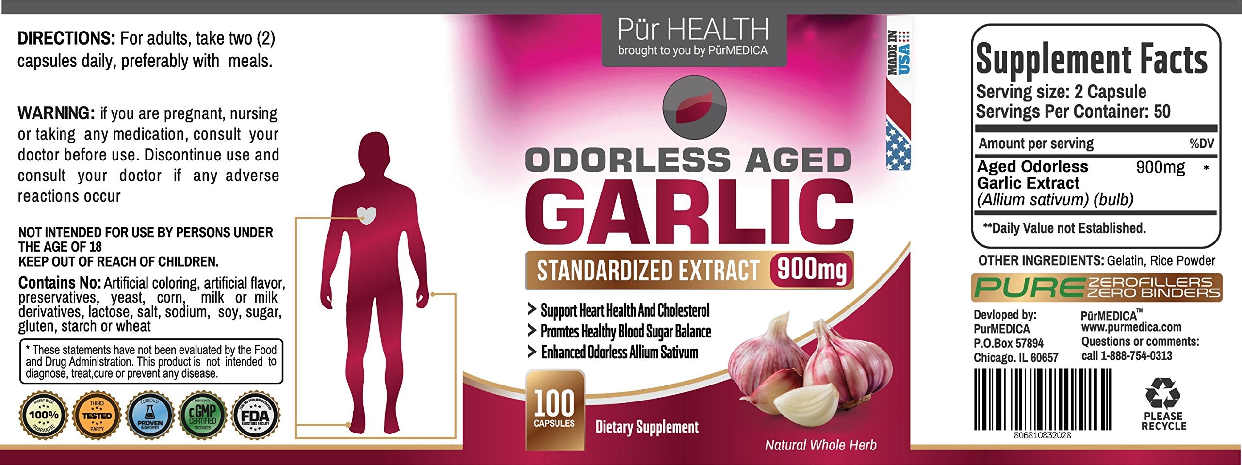 easy digestion with odorless garlic